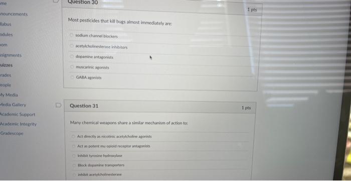 Solved Most pesticides that kill bugs almost immediately | Chegg.com