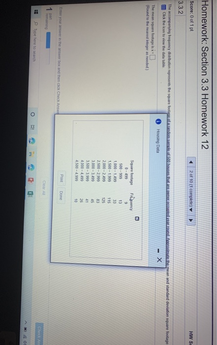 Solved Homework Section 3 3 Homework 12 Score 0 Of 1 Pt 2