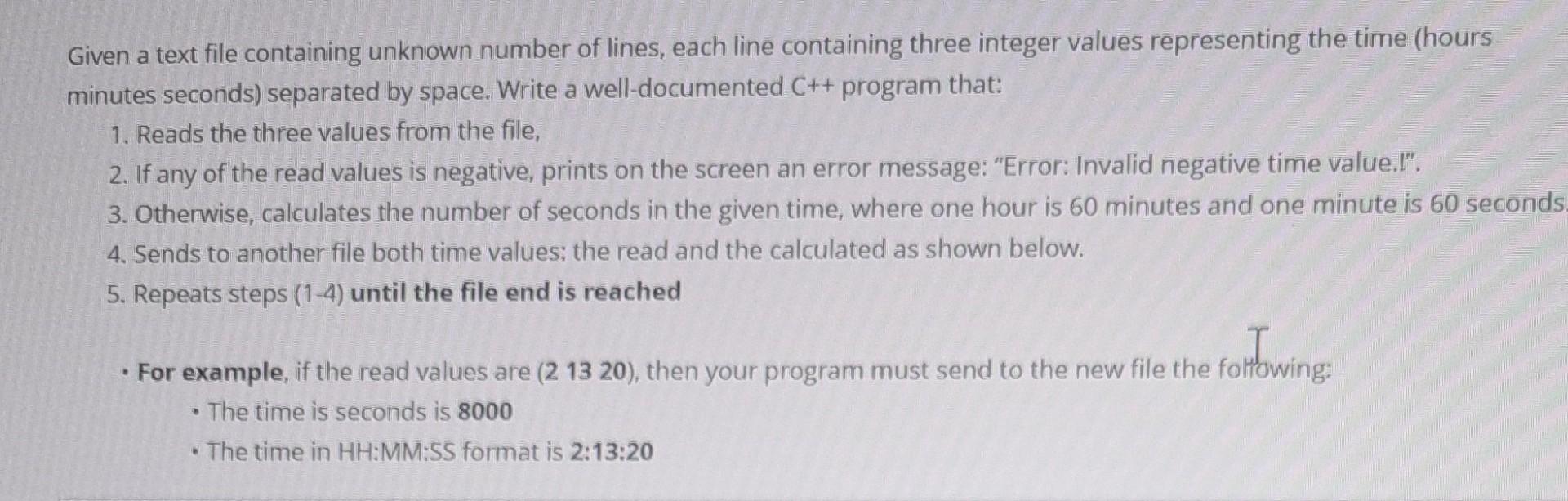 Solved Write A C Program That Defines An Integer Array Of