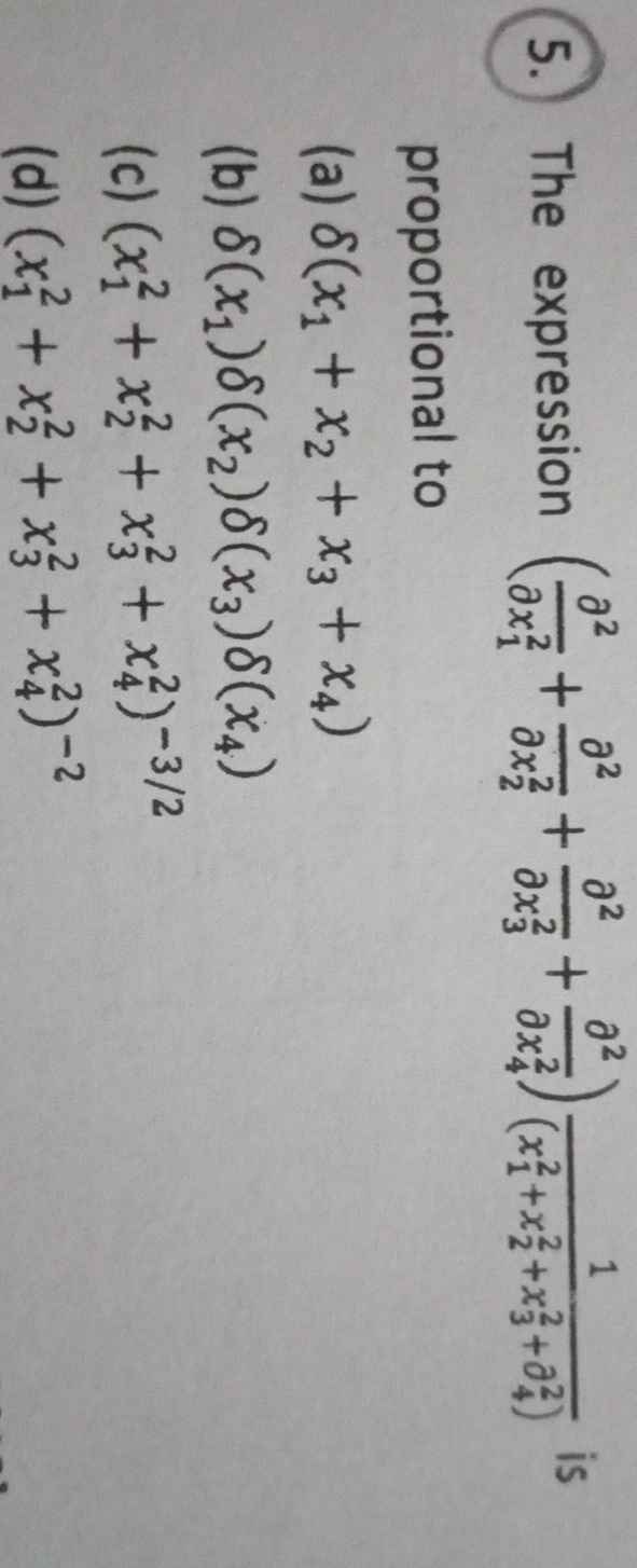 Solved (5.) ﻿The expression | Chegg.com