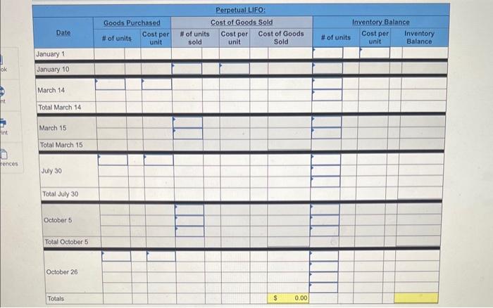 Solved Exercise 5-8 (Algo) Perpetual: Inventory costing | Chegg.com Solved Exercise 5-8 (Algo) Perpetual: Inventory costing | Chegg.com