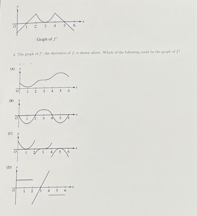 Solved 1. Using the First Derivative test, on (0,π) what | Chegg.com