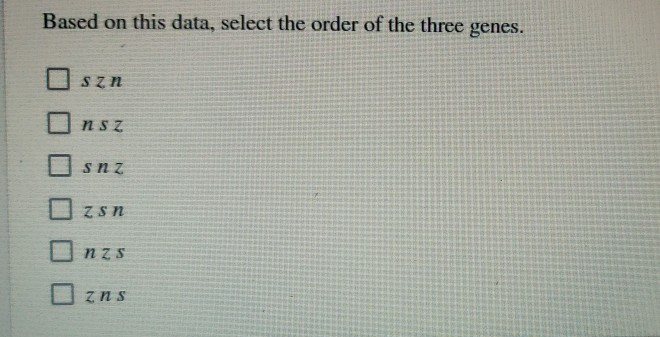 Solved Suppose a geneticist is using a three-point testcross | Chegg.com Solved Suppose a geneticist is using a three-point testcross | Chegg.com