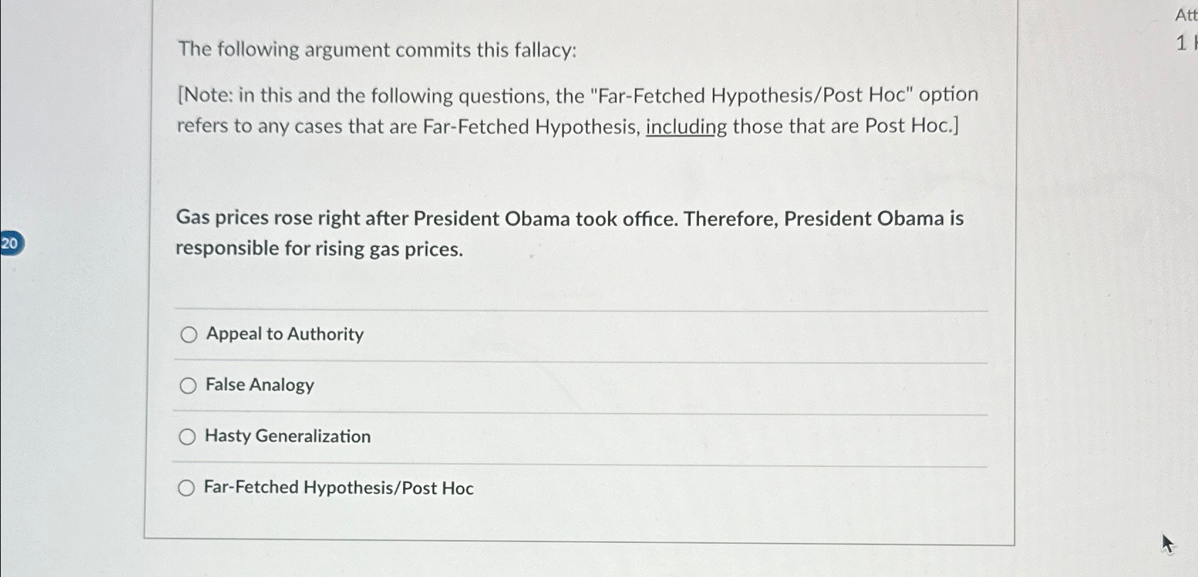 Solved The following argument commits this fallacy:[Note: in | Chegg.com