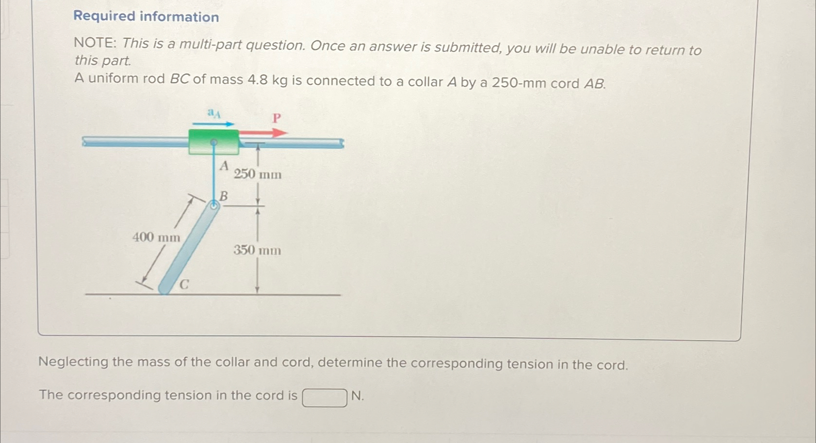 Solved Required informationNOTE: This is a multi-part | Chegg.com