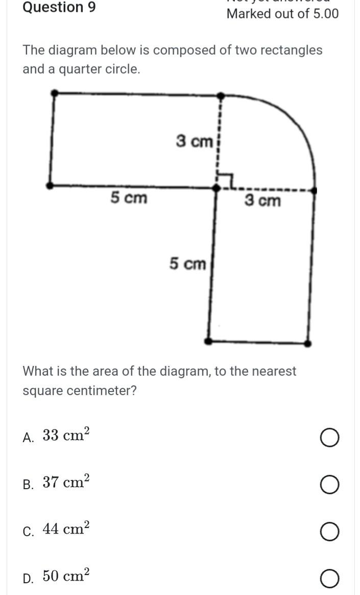 Solved The diagram below is composed of two rectangles and a | Chegg.com