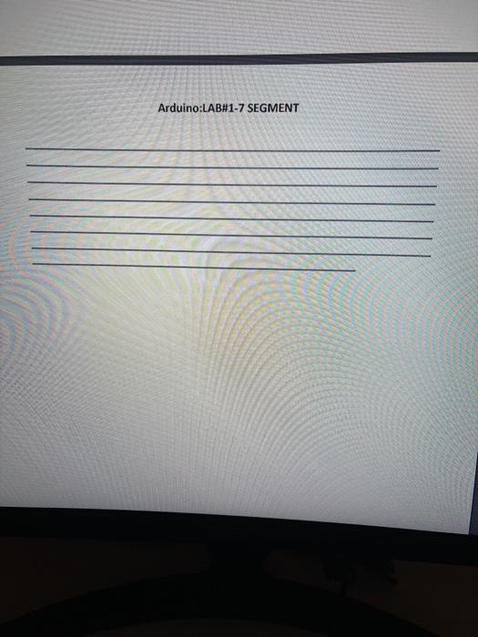 Solved Common Anode Parts A, B, C, D Text Mode 7 segment | Chegg.com