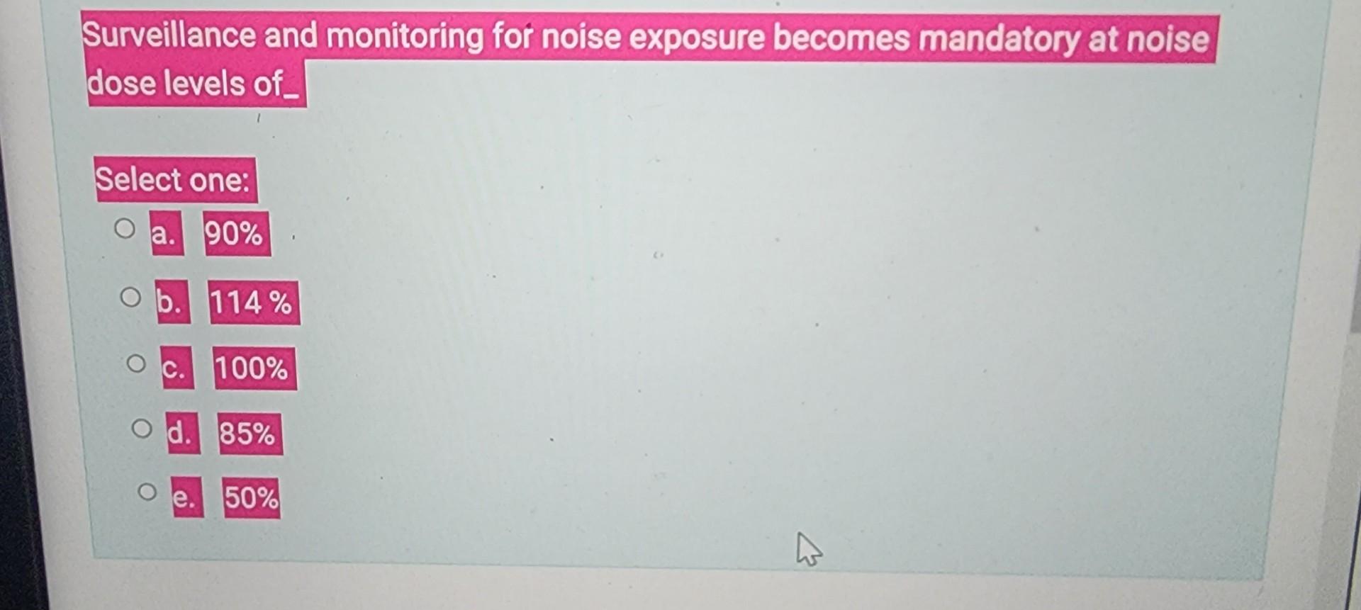 Solved The rule of thumb predicts the combined noise levels | Chegg.com