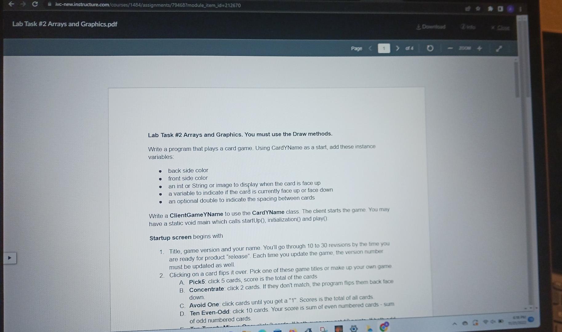 Solved Lab: Arrays Please include TERMINAL OUTPUTS with your | Chegg.com