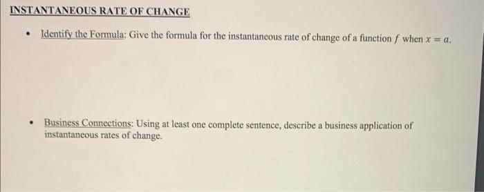 Solved Interpret the Formula: Complete the table below, | Chegg.com