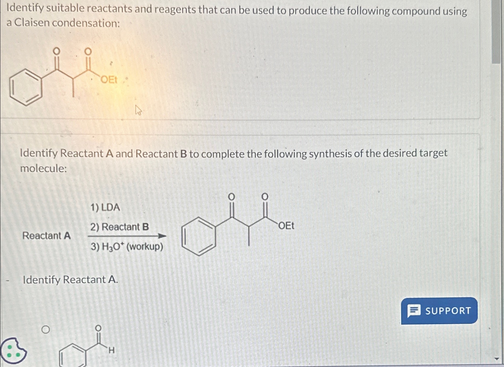 Solved Identify suitable reactants and reagents that can be | Chegg.com