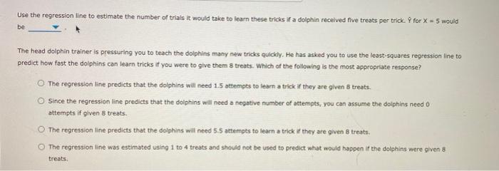 Solved 14. Computing the regression line and making | Chegg.com