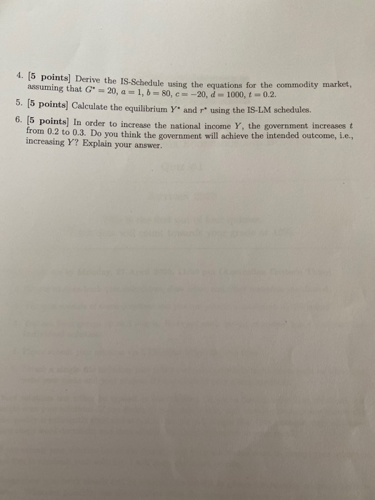 Solved THE WENGE w ale melhou. Exercise 7 (National Income | Chegg.com