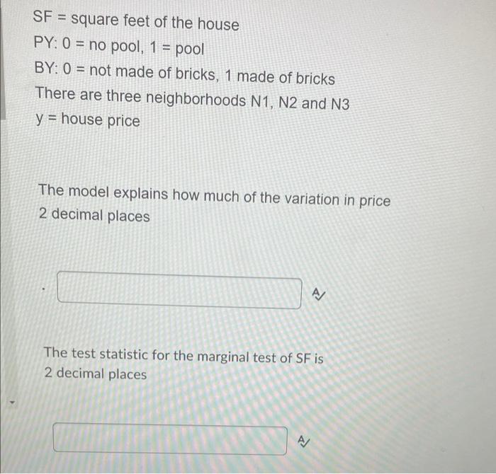 Solved Regression Statistics Multiple R R Square Adjusted R | Chegg.com