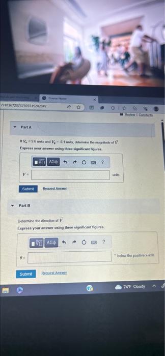Solved MyLab and Mastering 7918367237379255192023#/ Part A V | Chegg.com