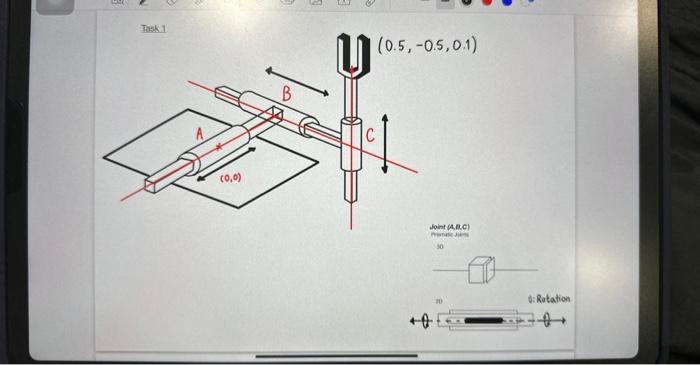 help me sketch task 1-3 according tk my design | Chegg.com