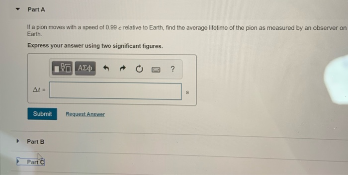Solved Item 1 The Pi Meson An elementary particle called a | Chegg.com