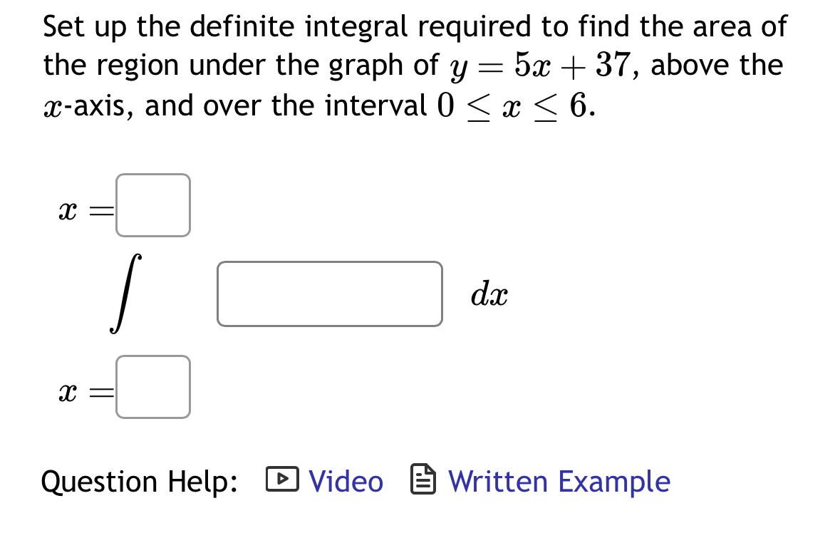 Solved Set up the definite integral required to find the | Chegg.com