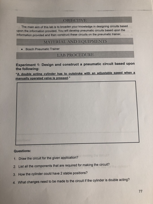 Solved OBJECTIVE The main aim of this lab is to broaden your | Chegg.com