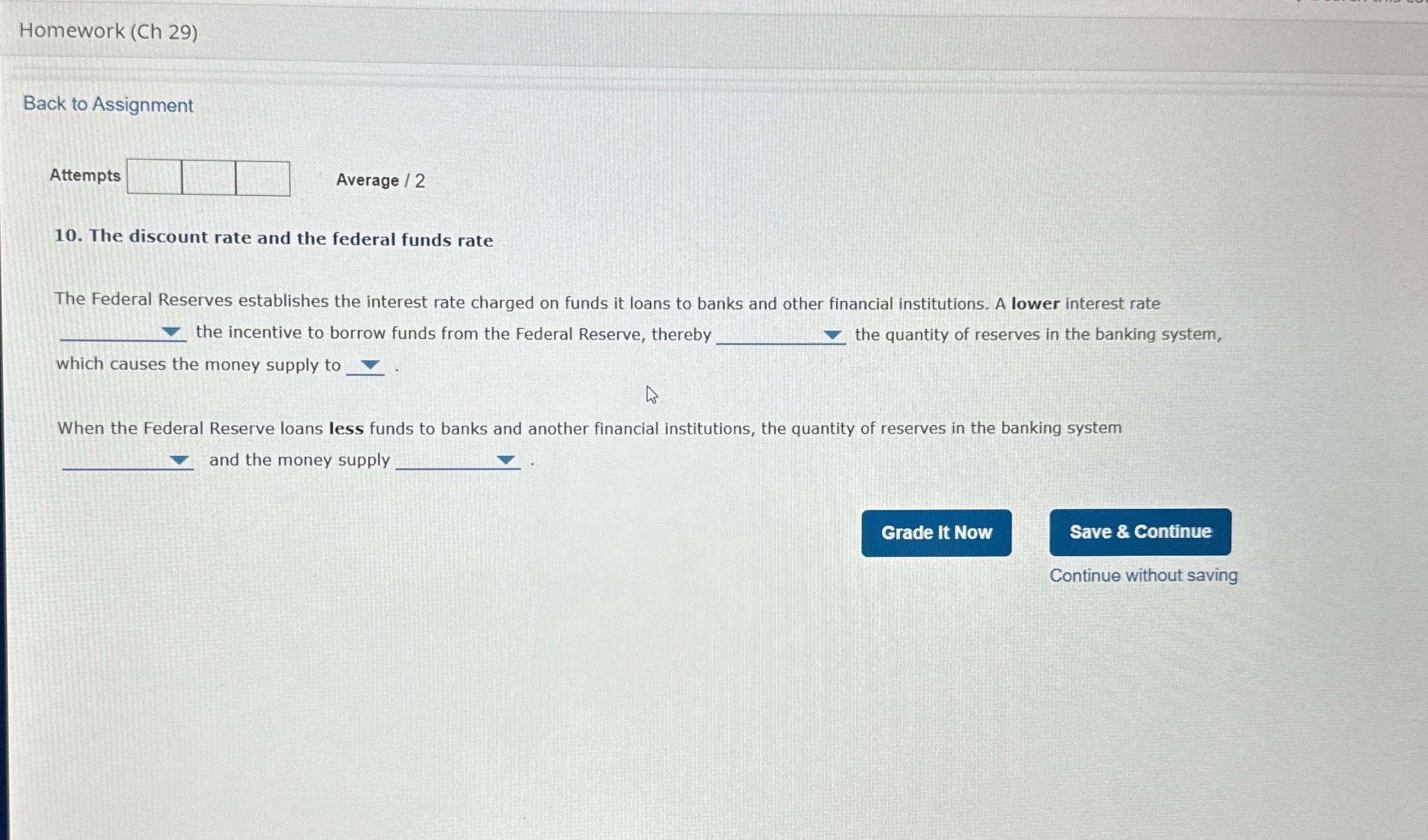 Solved Homework (Ch 29)Back to AssignmentAttemptsAverage | Chegg.com