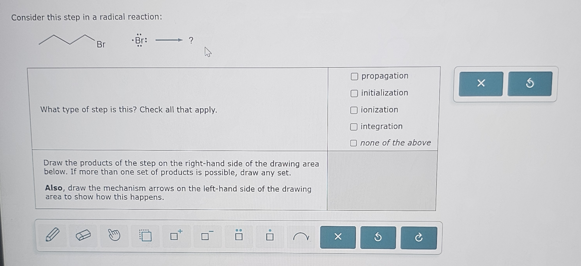 Solved Consider this step in a radical | Chegg.com