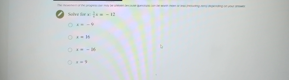 Solved The movement of the progress bar may be uneven | Chegg.com