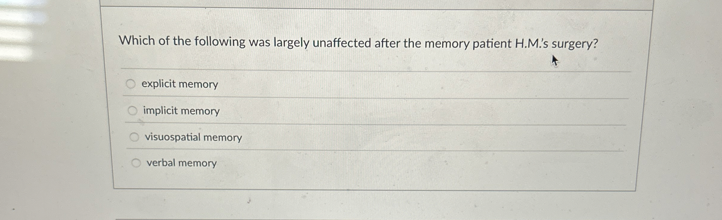 Solved Which of the following was largely unaffected after | Chegg.com