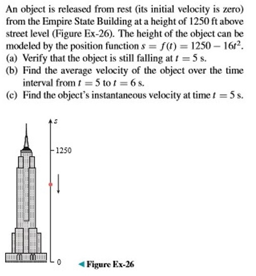 Solved An object is released from rest (its initial velocity | Chegg.com