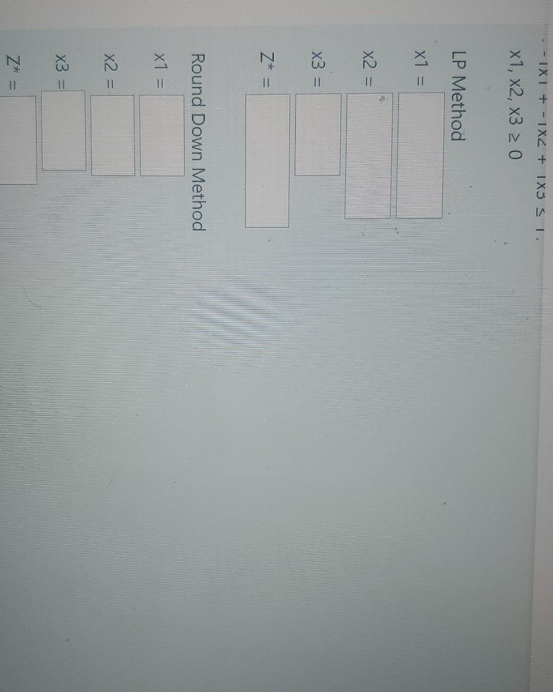 Solved Solve the following model using linear programming | Chegg.com