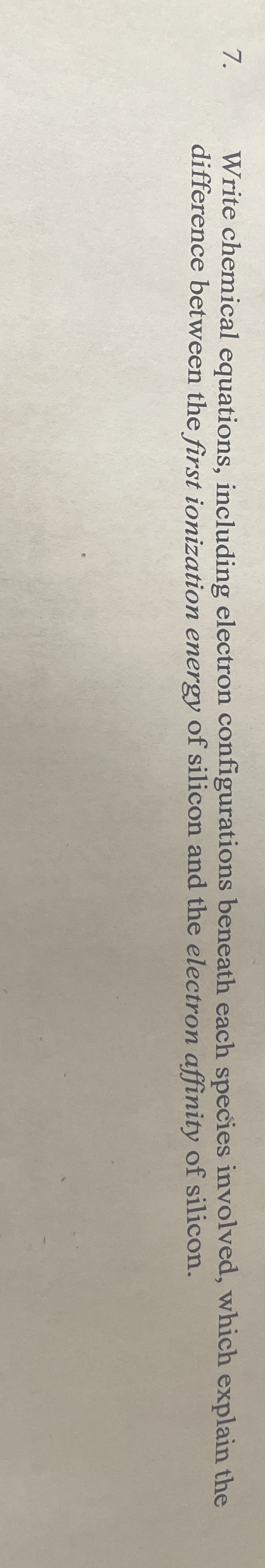 Solved Write chemical equations, including electron | Chegg.com