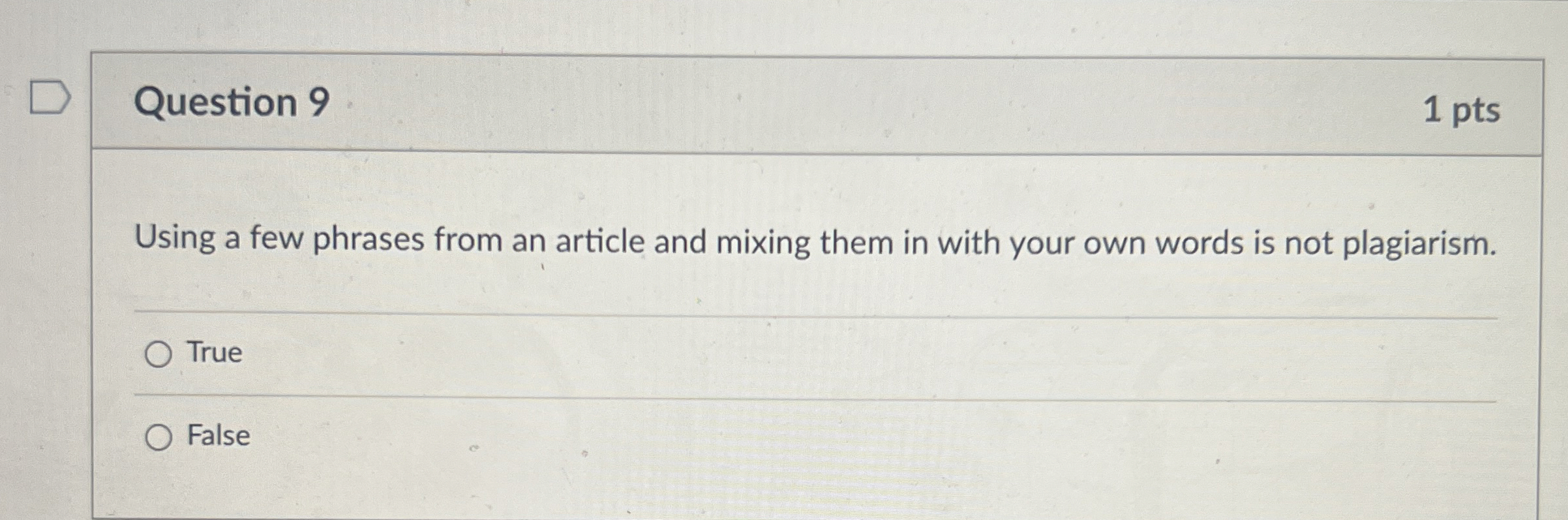Solved Question 91 ﻿ptsUsing a few phrases from an article | Chegg.com
