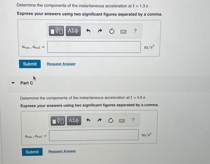 Solved Const Part A A particle starting from rest revolves | Chegg.com