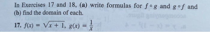 Solved Algebraic Combinations In Exercises 1 and 2, find the | Chegg.com