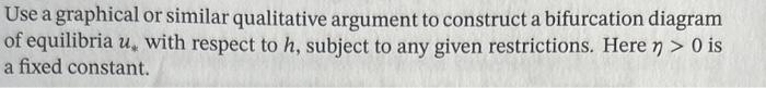 Solved Use a graphical or similar qualitative argument to | Chegg.com