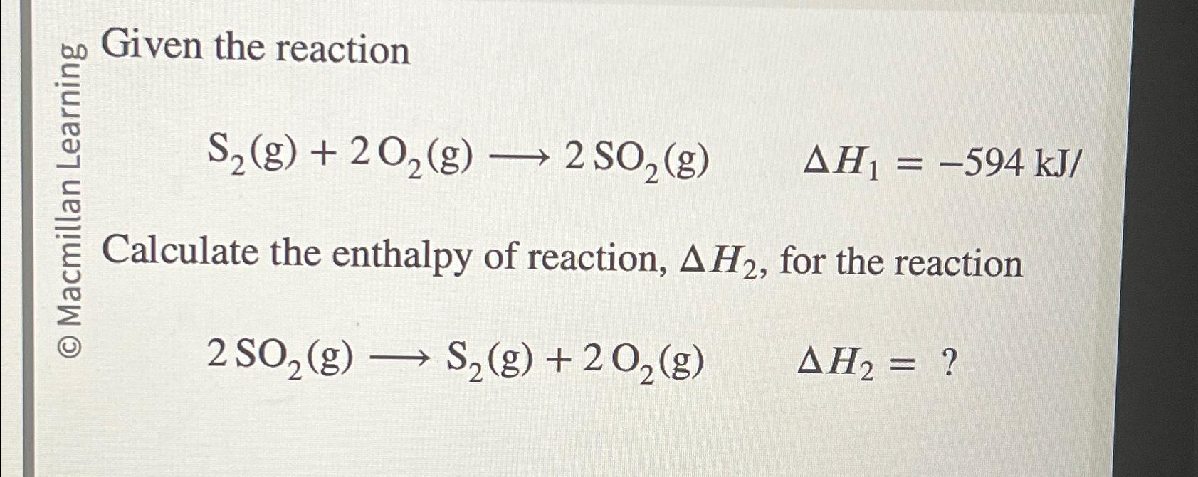 Solved of ﻿Given the reaction | Chegg.com