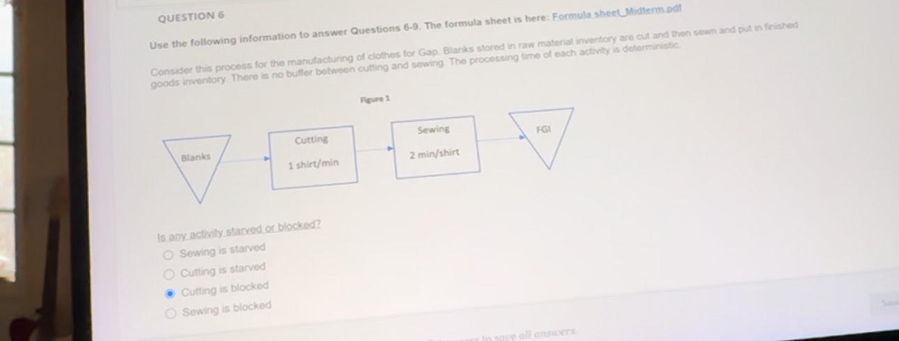 Solved suppose a buffer (with infinte space) ﻿is placed | Chegg.com