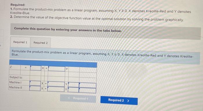 Solved Exercise 14-43 Linear Programming; Formulate and | Chegg.com