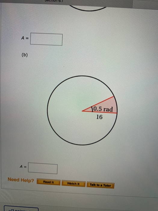 Solved A central angle in a circle of radius 8 m is | Chegg.com