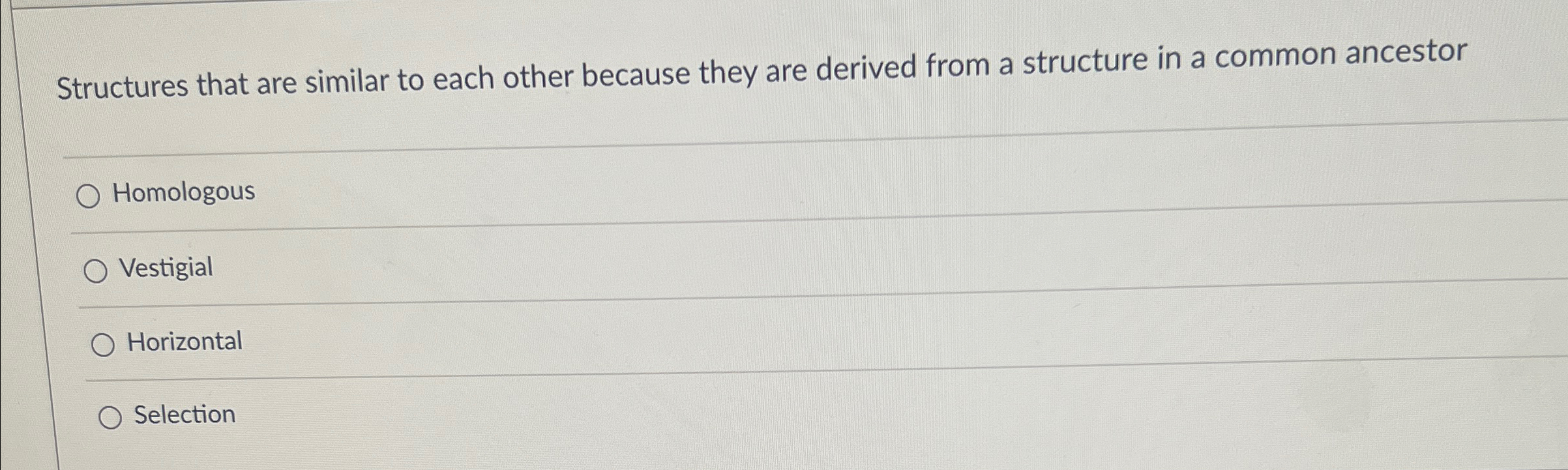 Solved Structures that are similar to each other because | Chegg.com