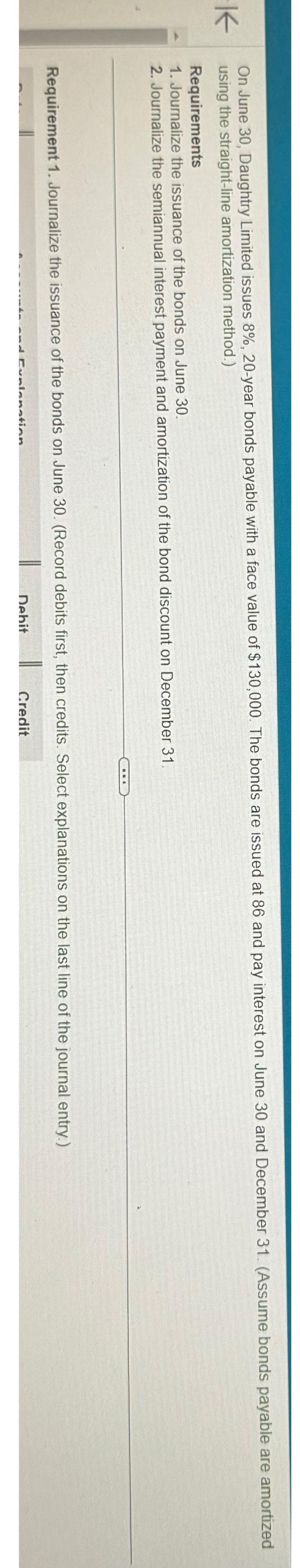 using the straight-line amortization | Chegg.com