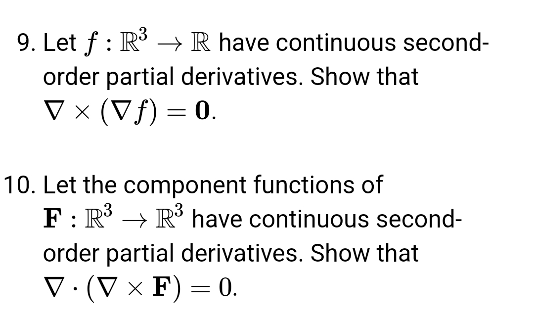 Solved Let f:R3→R ﻿have continuous secondorder partial | Chegg.com
