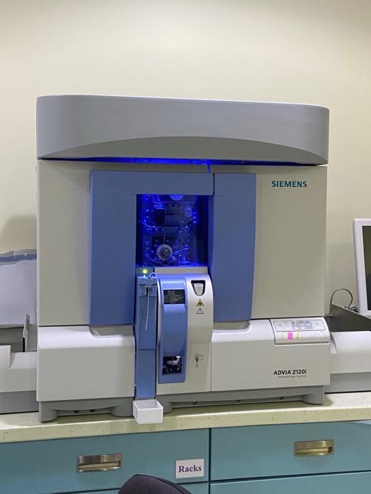 Solved SIEMENS ADVIA 21201 Racks I Sysmex hp LaserJet Pro | Chegg.com