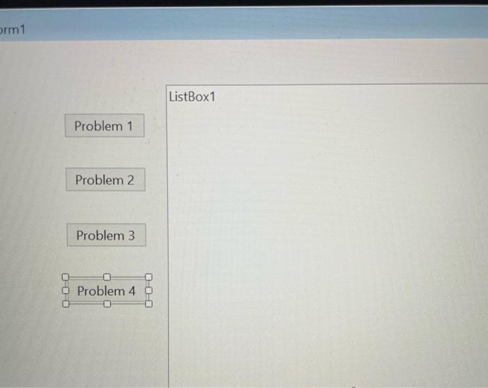 Solved i need the program in visual basics, i need each | Chegg.com