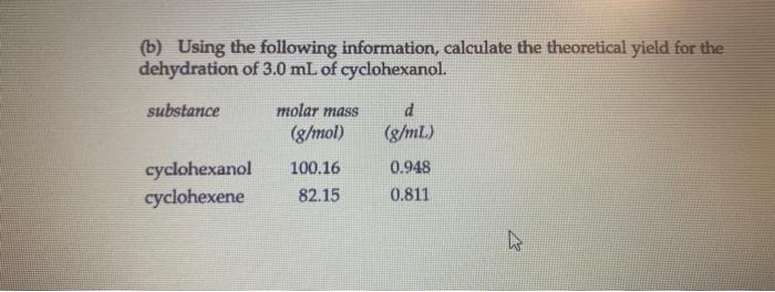 Solved (b) Using the following information, calculate the | Chegg.com