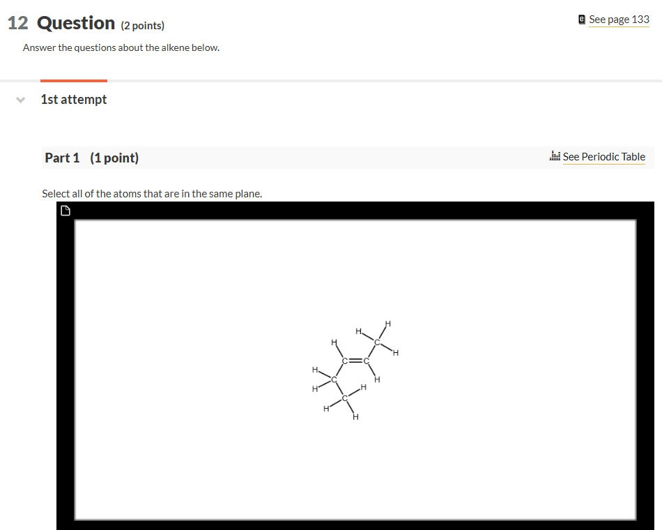 Solved 12 ﻿Question (2 ﻿points)Answer the questions about | Chegg.com