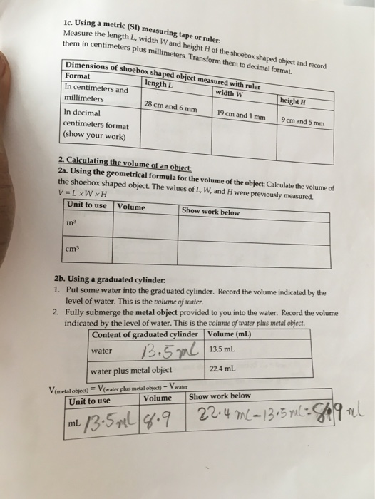 Student Name Section Date Report on Laboratory | Chegg.com
