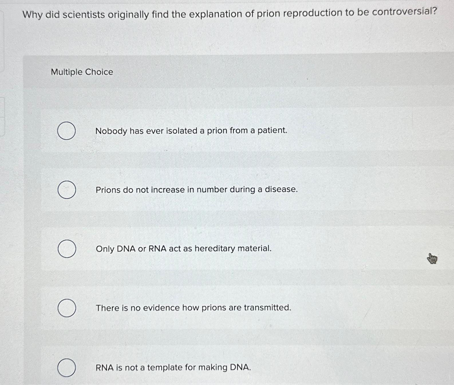 Solved Why did scientists originally find the explanation of | Chegg.com