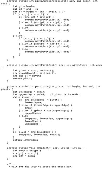 Solved Generic Sorting (Recursive Sorting and Generic | Chegg.com