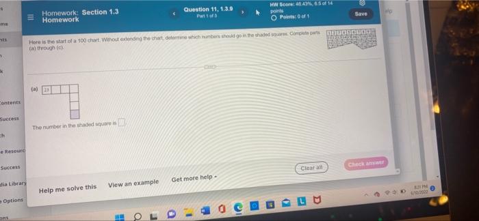 Homework Section 1 3 Homework Question 11 1 3 9