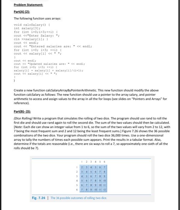 Solved Problem Statement: Part(A) (2): The following | Chegg.com